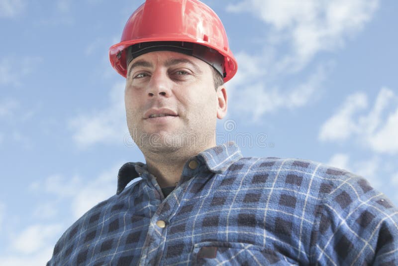 A Construction Men Working Outside Stock Image - Image of occupation ...