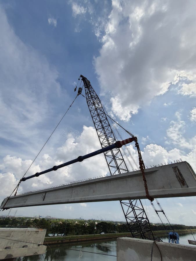 A Construction Method of Lifting Precast Girder Using a Single Crane ...