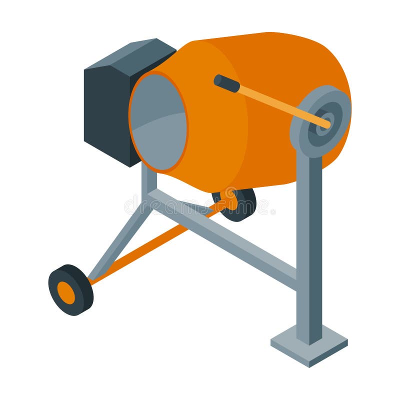 Construction Mixer Icon Outline Vector. Cement Truck Stock Vector ...