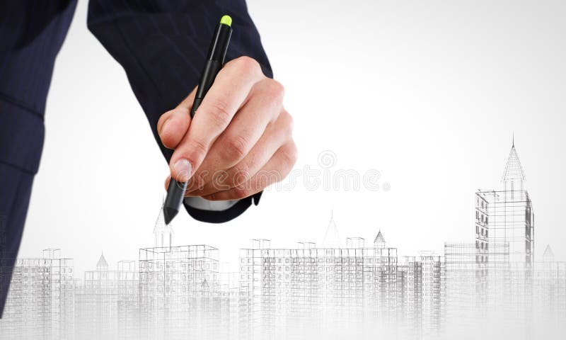 Construction model stock image. Image of build, buying - 44169519