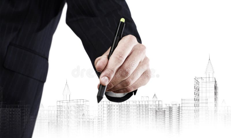 Construction model stock image. Image of buying, construct - 44240637