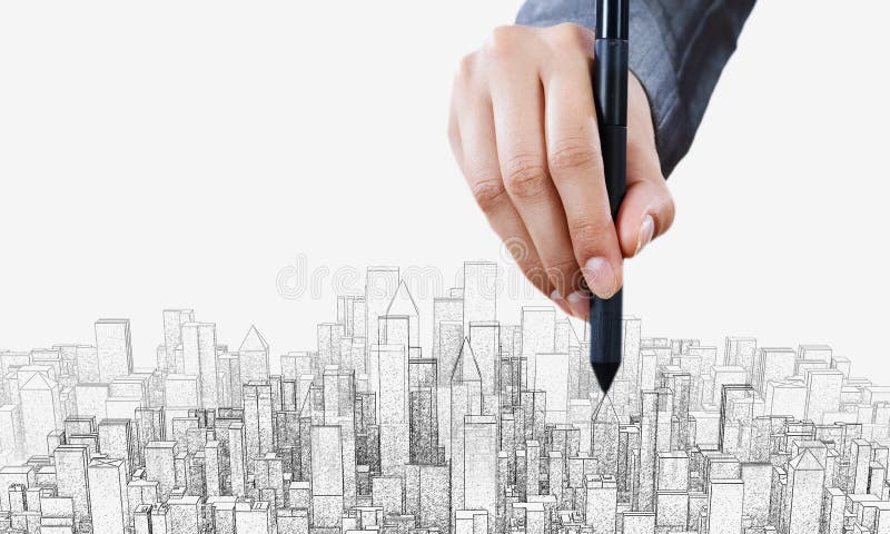 Construction model stock image. Image of build, architecture - 44240705