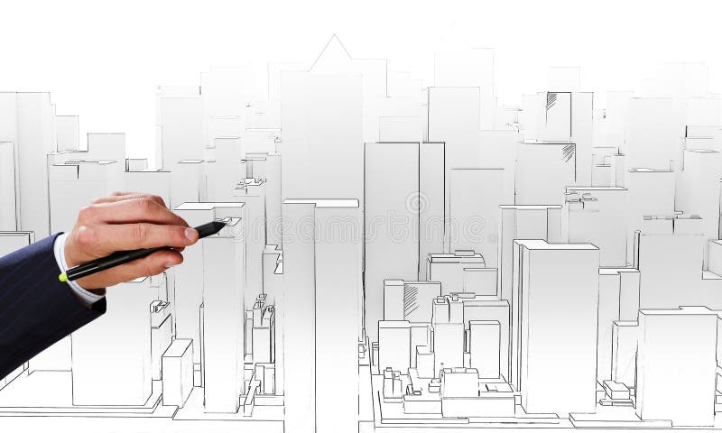 Construction model stock photo. Image of city, buying - 44339598