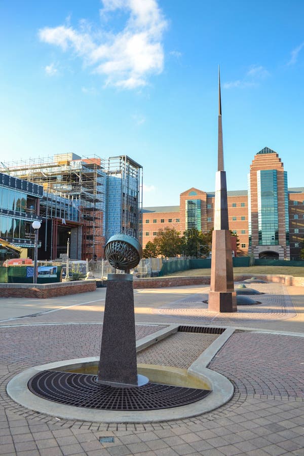 Construction Modern Architecture University of Illinois College Campus ...