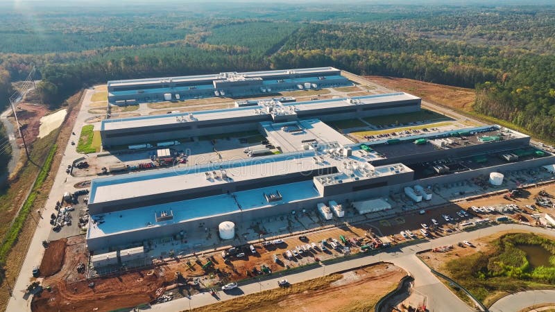 Construction of Modern Factory Structure for Production and ...