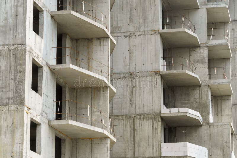 Construction of a Modern High-rise Building of Residential Complex, the ...