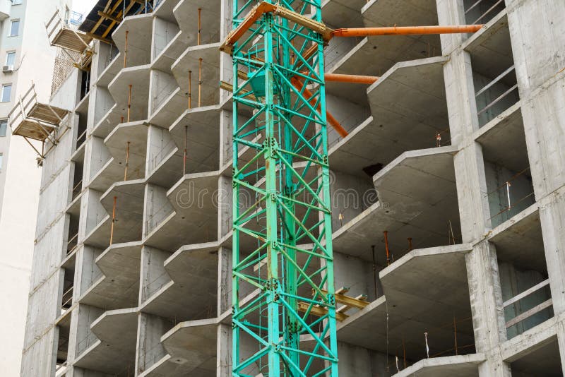 Construction of a Modern High-rise Building of Residential Complex, the ...