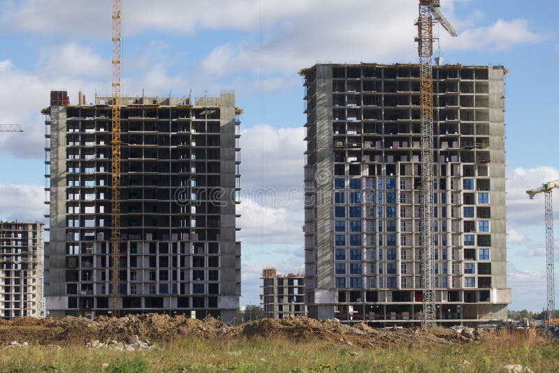 Construction of Modern Multi-storey Buildings. Construction of a New ...