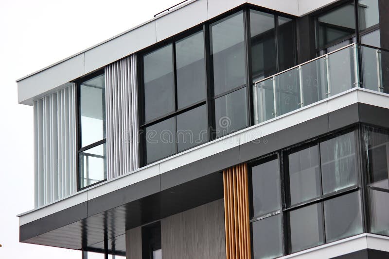 Construction of Modern Residential Buildings. the Combination of ...