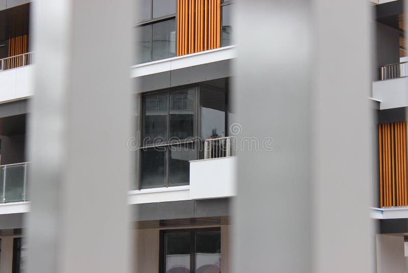 Construction of Modern Residential Buildings. the Combination of ...