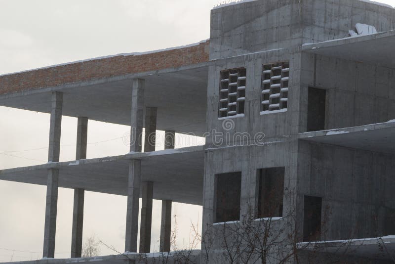 Construction of a Monolithic Frame Multi-storey Residential Building ...