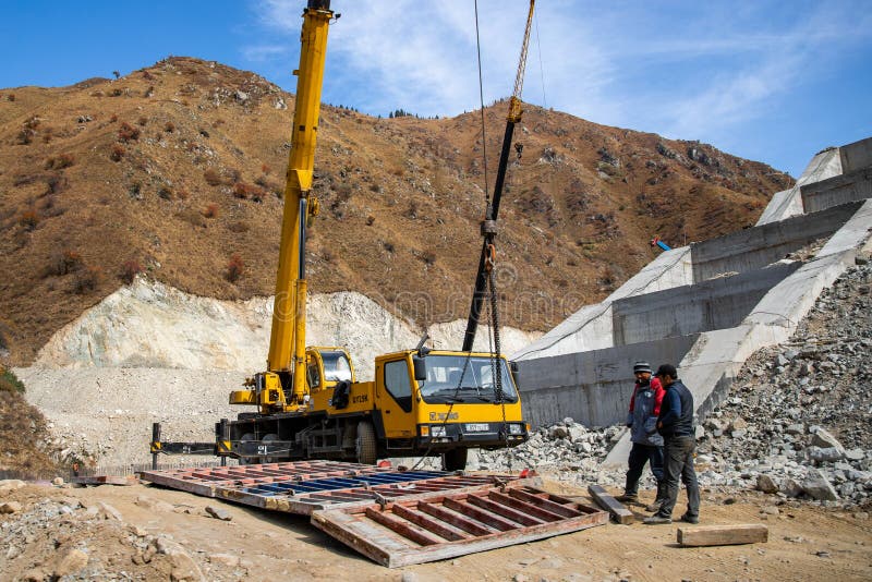 Construction of a Mudflow Protection Dam in the Big Almaty Gorge in the ...