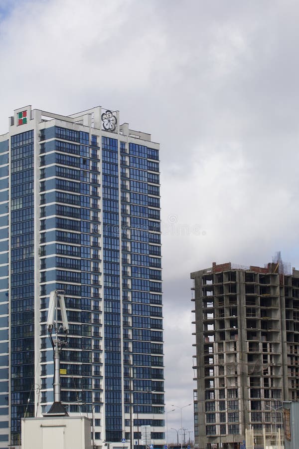 Construction of Multi-storey Buildings. Modern Multi-storey Building ...