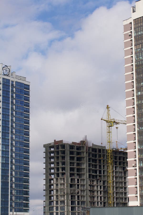 Construction of Multi-storey Buildings. Modern Multi-storey Building ...