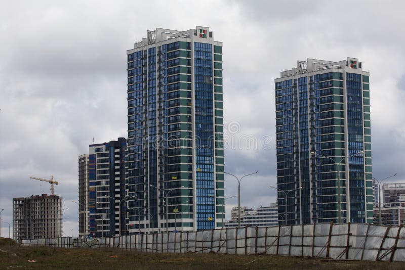 Construction of Multi-storey Buildings. Modern Multi-storey Building ...