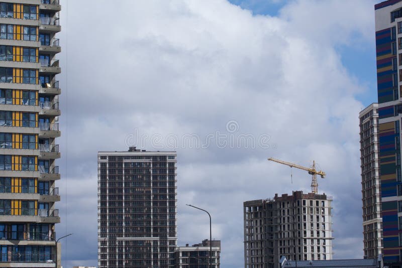 Construction of Multi-storey Buildings. Modern Multi-storey Building ...