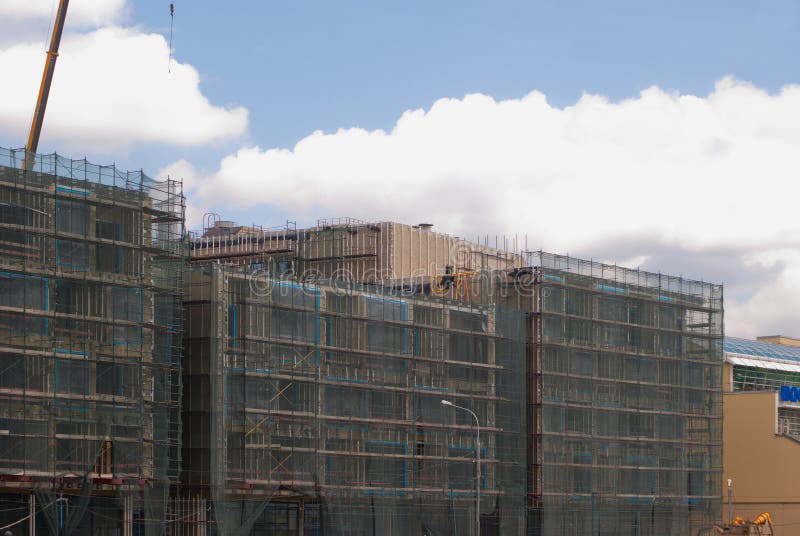Construction of Multi-storey Panel Houses, Skyscraper in the Metropolis ...