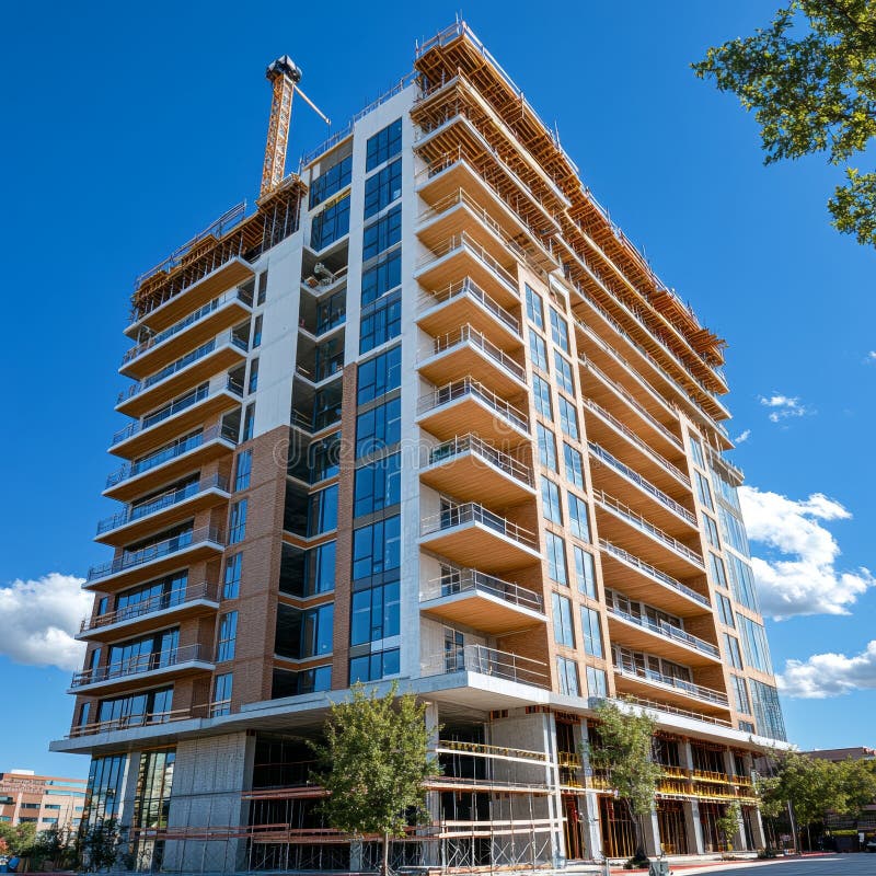 Construction of a Multi-storey Residential Building. the Concept of ...