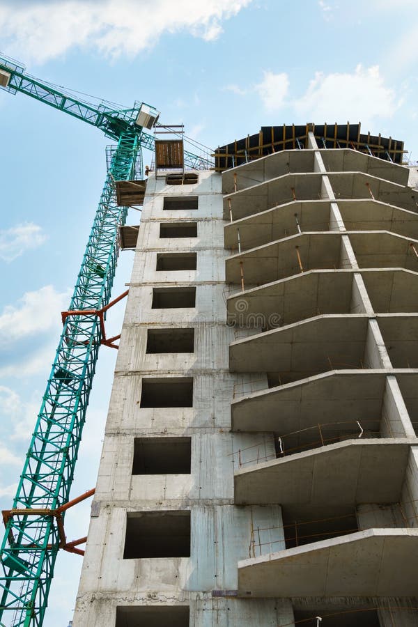 Construction of a Multi-storey Residential Building - Concrete Frame ...