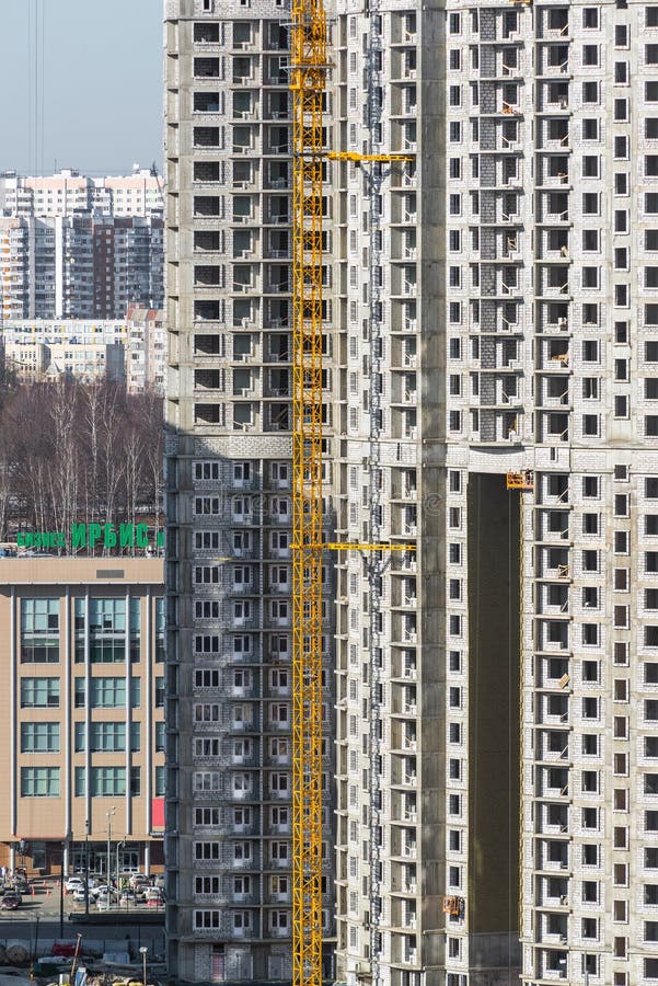 Multi-storey Residential Buildings on Pearl Island in Doha, Qatar Stock ...
