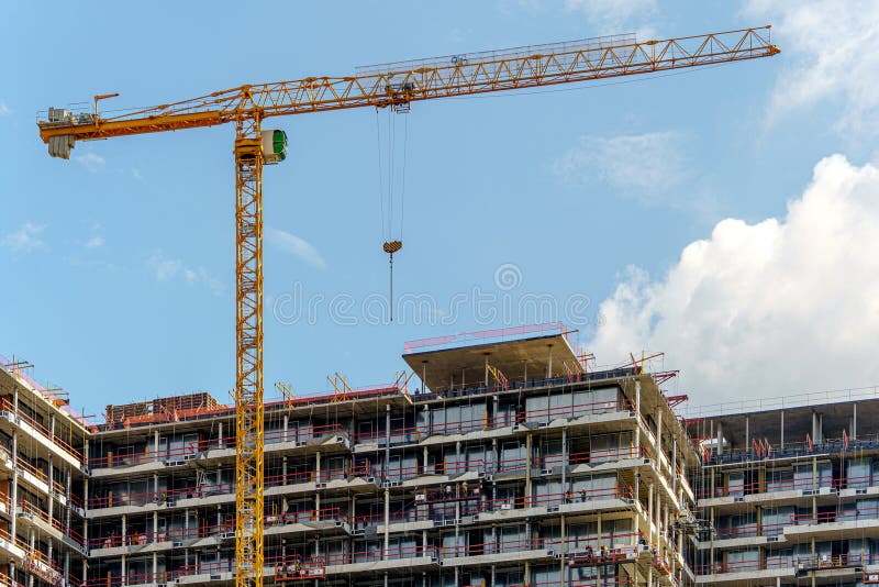 Construction of a Multi-unit Residential Building is Underway with the ...