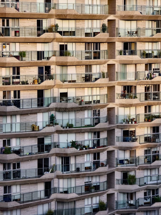 Construction of Multiple Multi-family Condominium Buildings Stock Photo ...