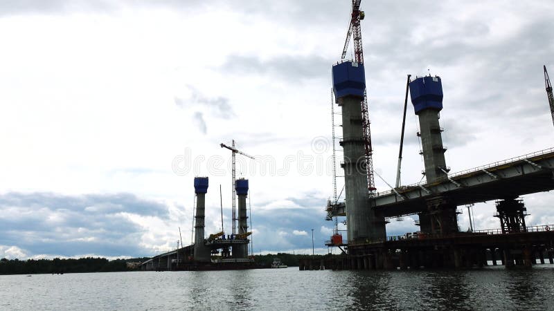 Construction of a New Cable-stayed Bridge Across the River. Engineering ...