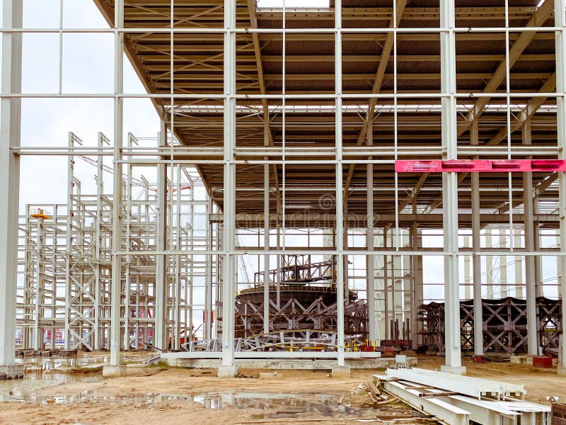 Construction of a New Complex at the Plant. Metal Structures for the ...
