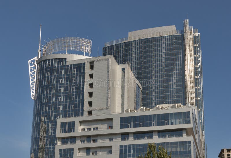 Construction of New Entertainment Center and Shopp Editorial Stock ...