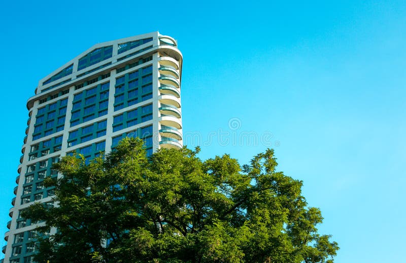 Construction of a New Multi-storey Building. Completion Process Stock ...