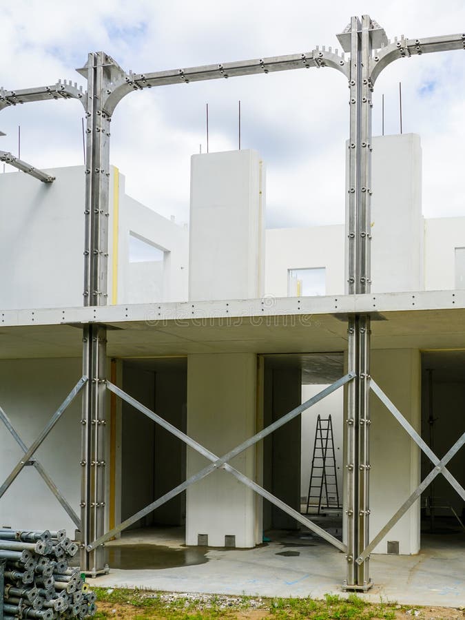 Construction of a New Private House According To Modern Technology ...