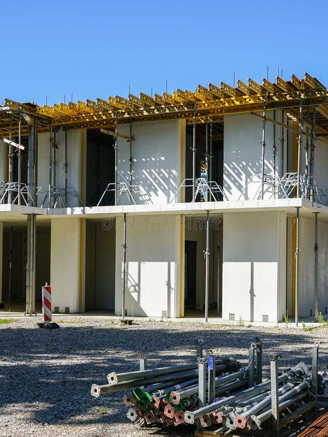 Construction of a New Private House According To Modern Technology ...