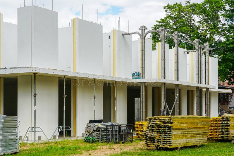 Construction of a New Private House According To Modern Technology ...