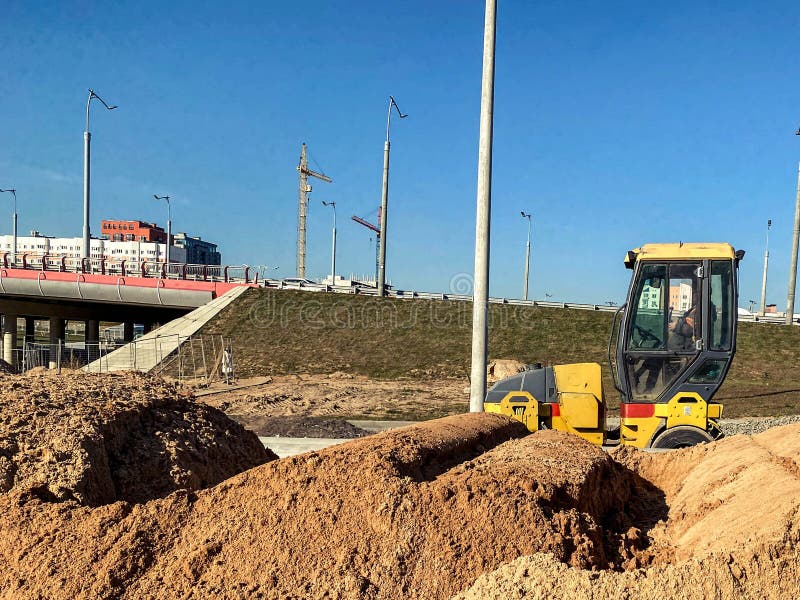 Construction of a New Residential Complex in the City Center. an ...