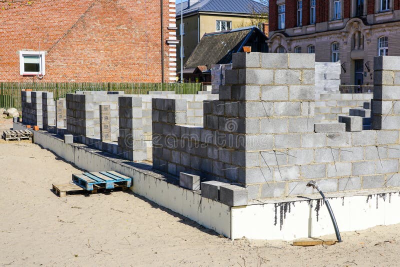 Construction of a New Residential House from Building Blocks ...