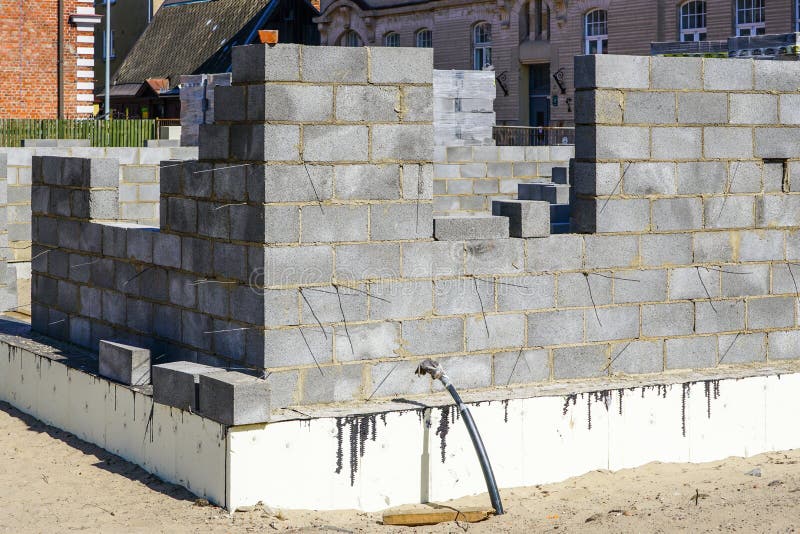 Construction of a New Residential House from Building Blocks ...