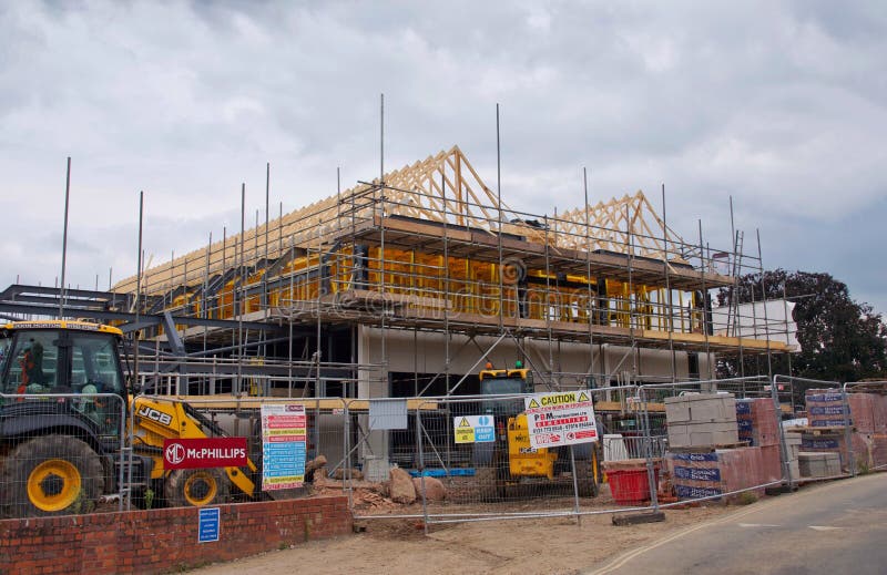 Construction editorial stock image. Image of construction - 255899834