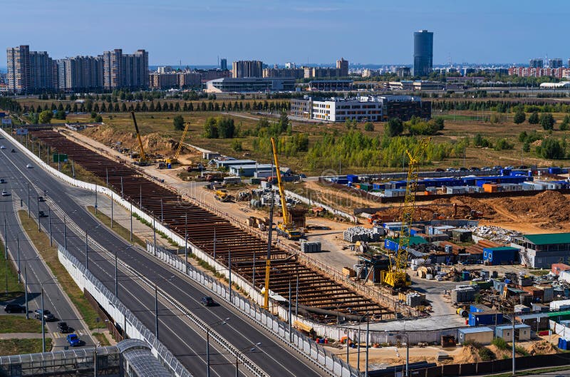 Construction of a New Underground Station in Kazan. Construction of the ...