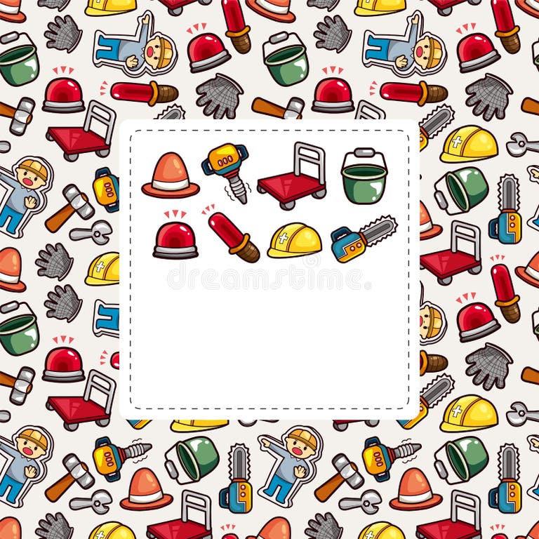 Vector Birthday Card Template Construction Stock Illustrations – 447 ...