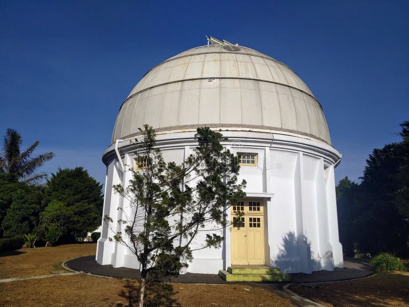Observatorium Bosscha Bandung Stock Photo - Image of construction ...