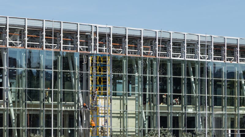 Construction of Office Building Stock Photo - Image of yurigada ...