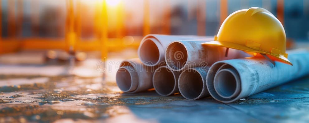 Construction Blueprint Planning Outline Planner, Architectural Design ...