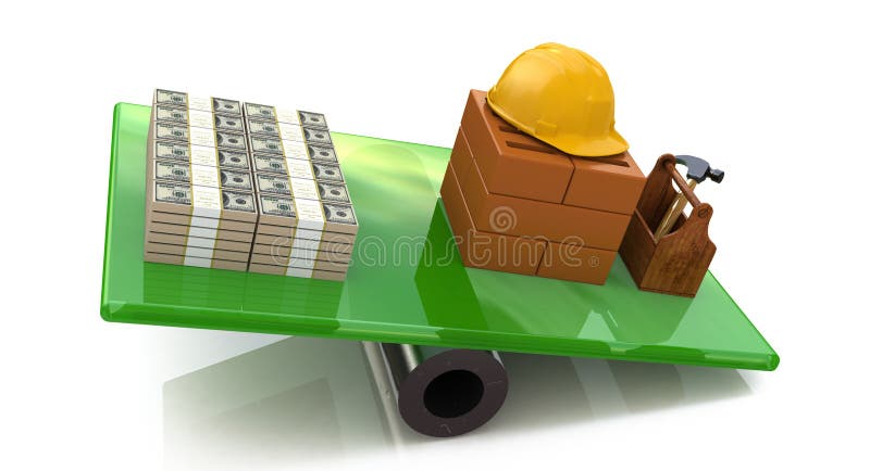Money Construction Stock Illustrations – 35,583 Money Construction ...