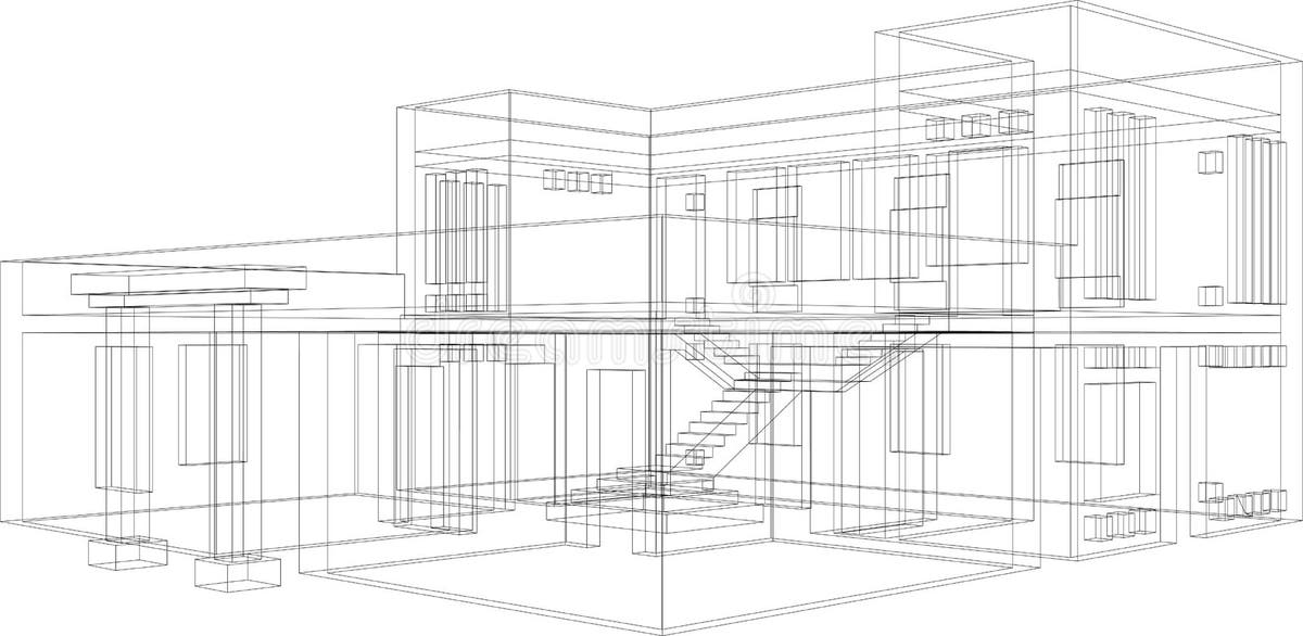One Point Perspective View Stock Illustrations – 157 One Point ...