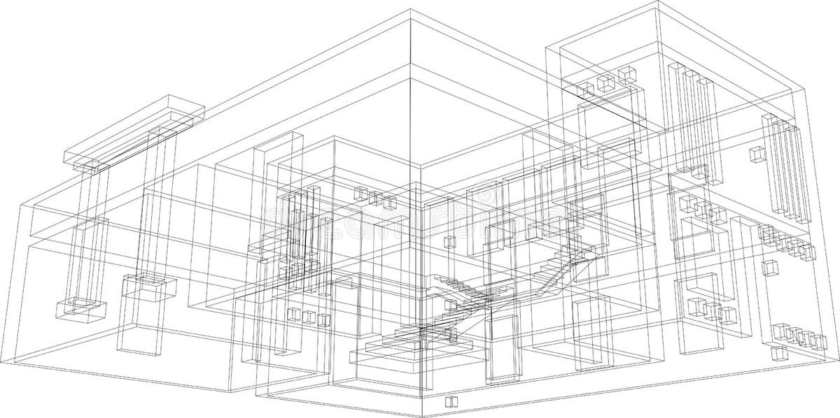 One Point Perspective View Stock Illustrations – 157 One Point ...
