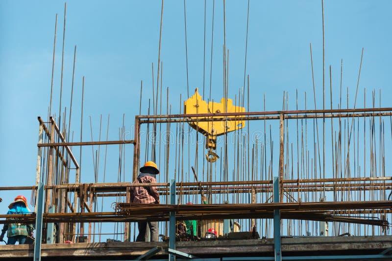 Construction place editorial image. Image of progress - 71864020