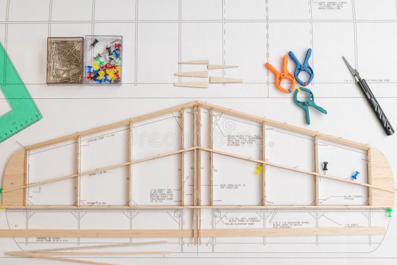 Construction of Plane Model Aircraft Editorial Photo - Image of digital ...