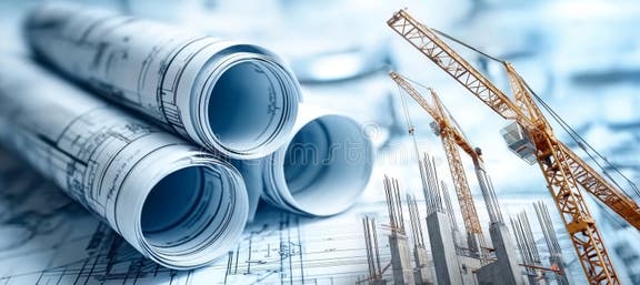 Construction Plans, Blueprints, and Engineering Schematics Showcasing ...