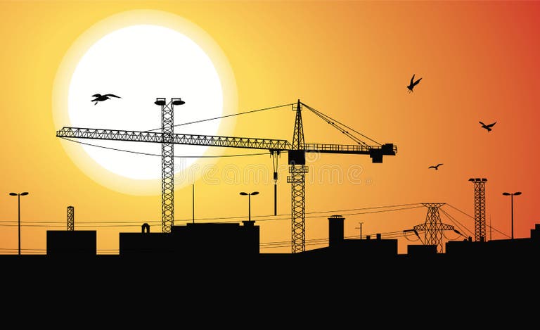 Construction Plant Stock Illustrations – 139,771 Construction Plant ...