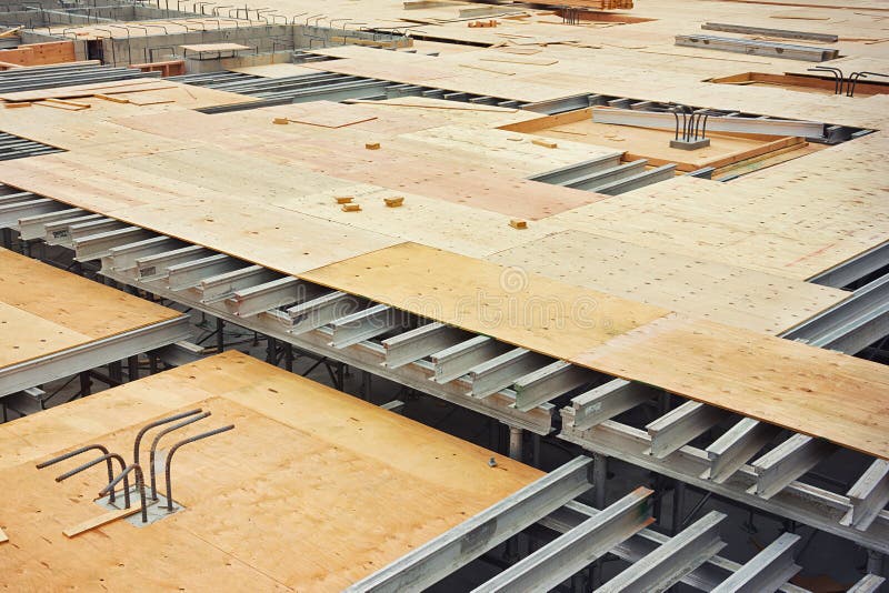 Construction Platform stock image. Image of beam, life - 46618039